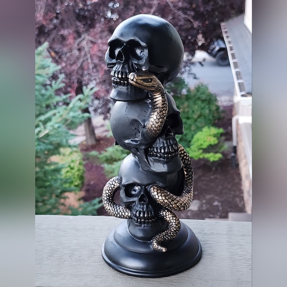 Rachel Zoe | Holiday | Rachel Zoe Black Skulls And Snake Led Halloween ...